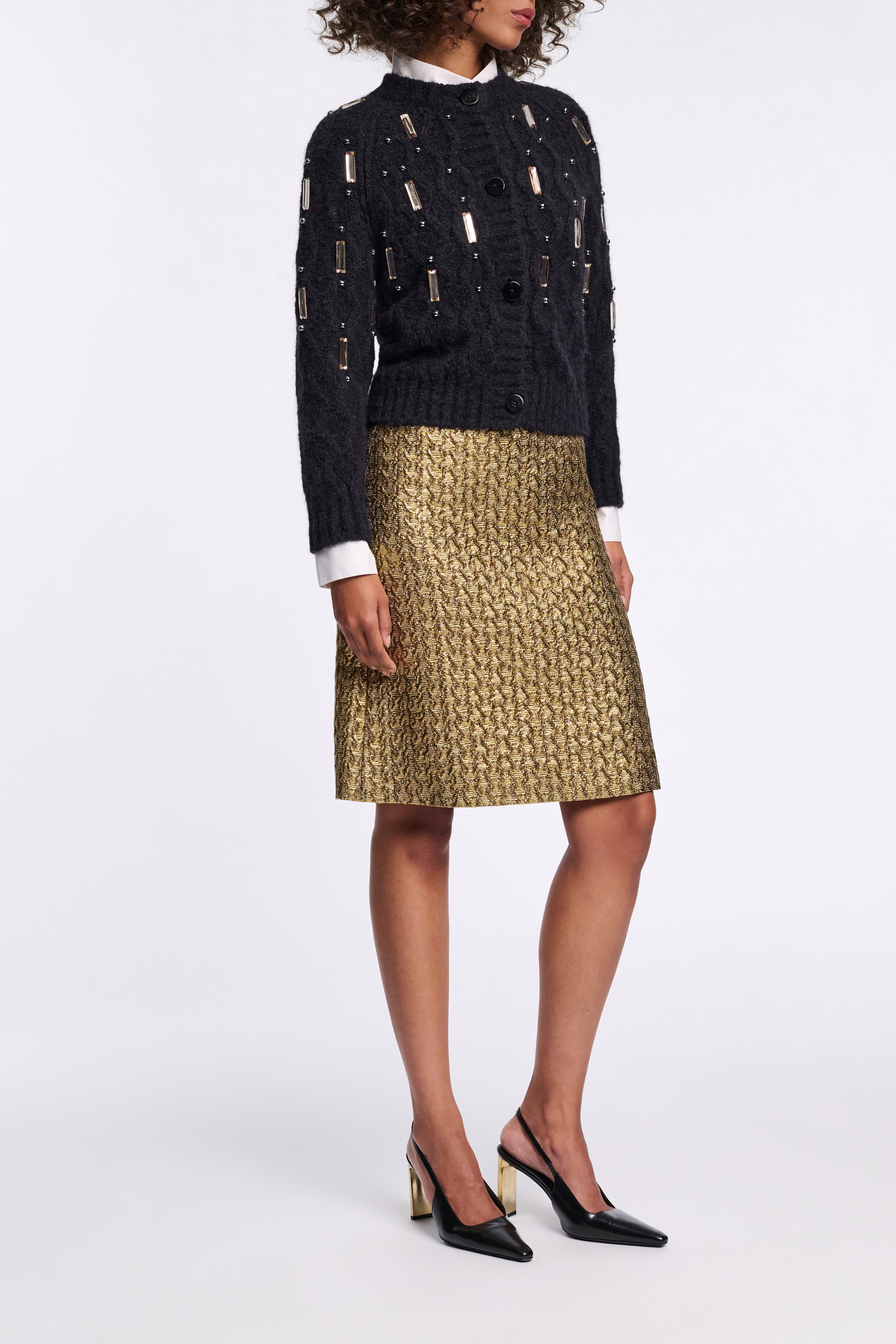 Dorothee Schumacher // Cozy Diamonds Cardigan // Tucci Boutique